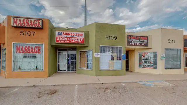 Affordable retail space with Menaul visibility