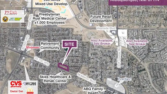 2.79 Acres of Land 1 Mile from Rust Medical Center