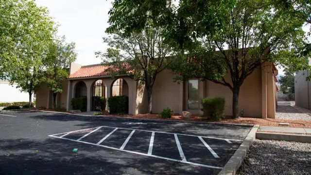 Office Suite with Gated Courtyard Minutes from ABQ Uptown