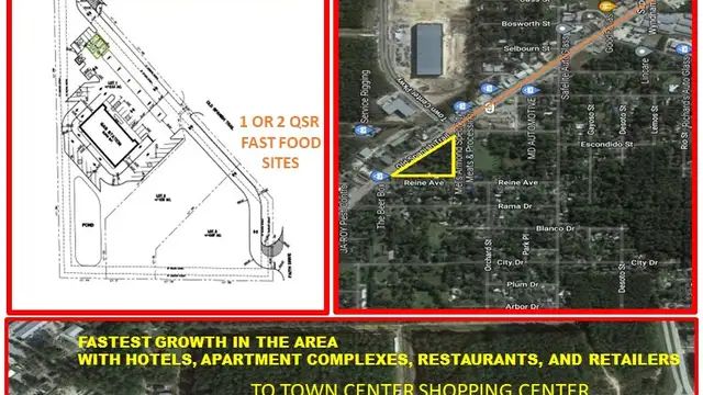 C-Store & QSR corner Sites,> I-10 from Town Center Development